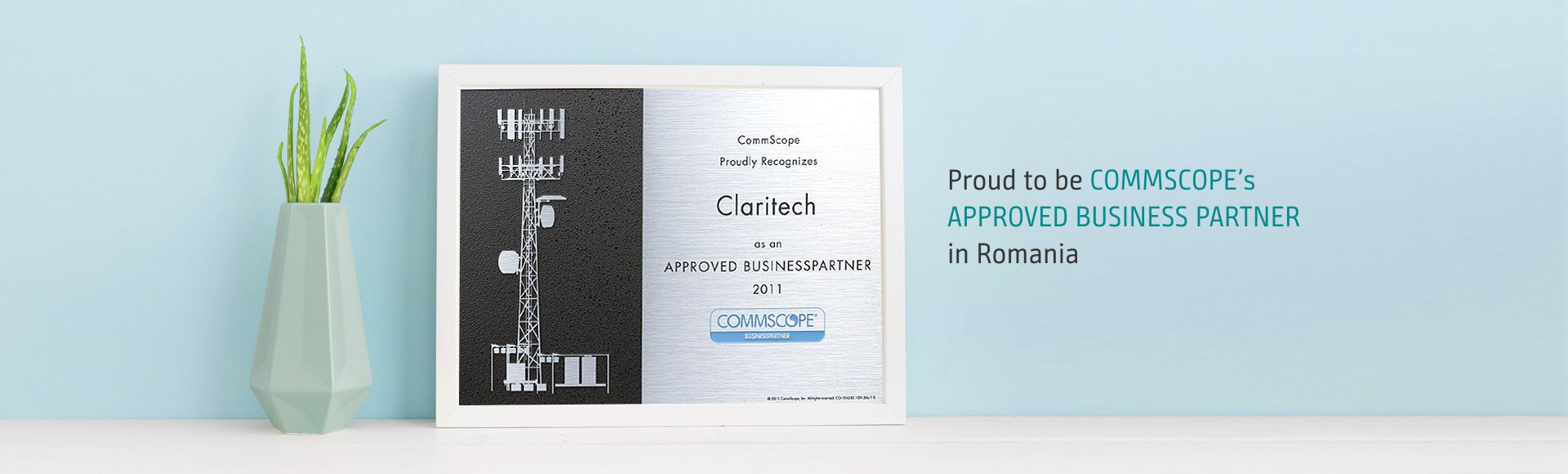 Infrastructure solutions | Claritech, approved partner for CommScope